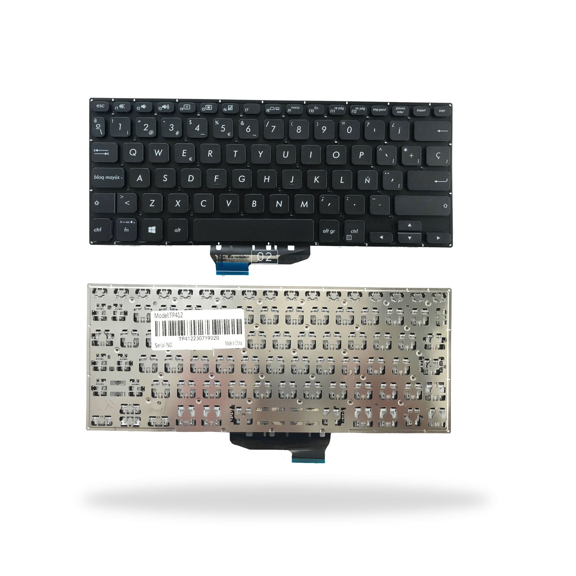 TECLADO PORTATIL ASUS TP412 - Memory Mark S.A.S